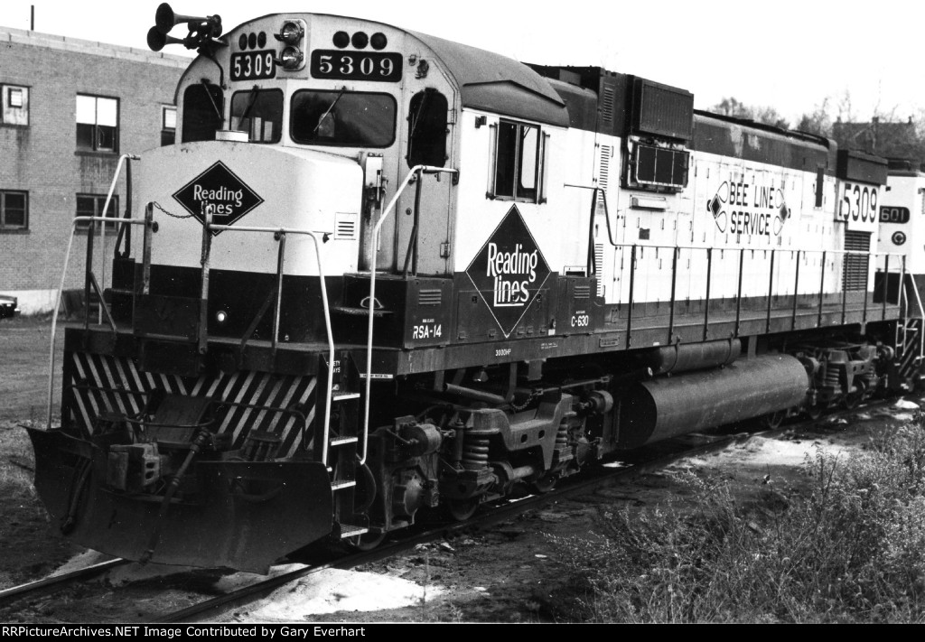 RDG Alco C630 #5309 - Reading Co